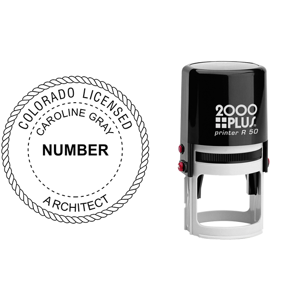 State of Colorado Architect Seal - Corp Connect