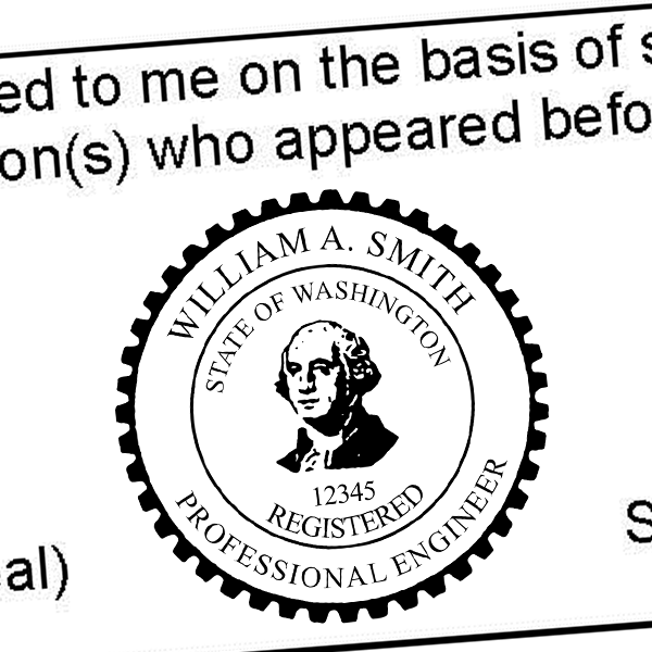 State of Washington Engineer Seal - Corp Connect